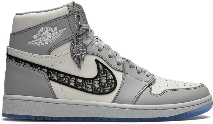 Jordan x Dior Air Jordan 1 Retro High Sneakers Footwear Magazine